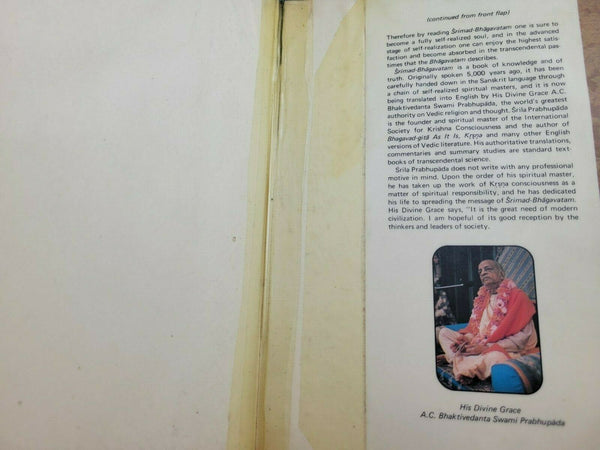 Srimad Bhagavatam Third Canto Part 3 1974 edition by Swami Prabhupada – Meditative Books