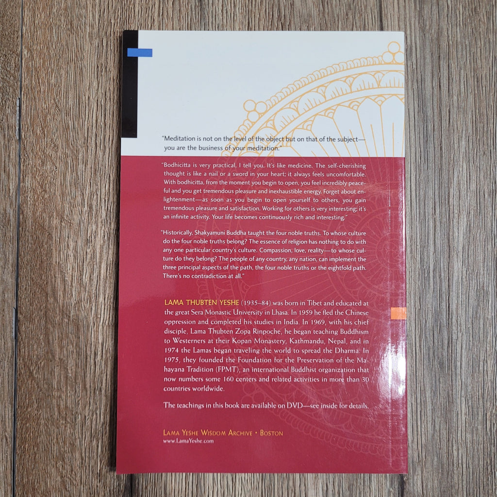 The Essence of Tibetan Buddhism by Lama Thubten Yeshe – Meditative Books